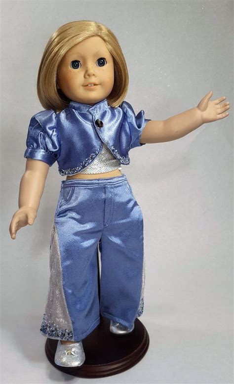 18 Doll Clothes 4 Piece Diva Outfit With Crop Top Etsy