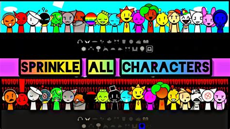 Incredibox Sprinkle All Characters Together New Mod Youtube