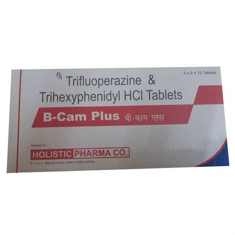 Trifluoperazine Trihexyphenidyl Hcl Tablet At ₹ 500stripe Nukazine 1 In New Delhi Id