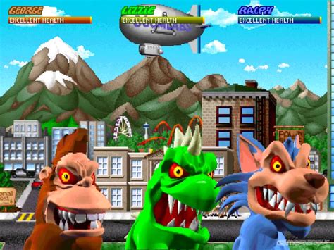Rampage World Tour Boring Conversion Of A Dull Old Arcade Game
