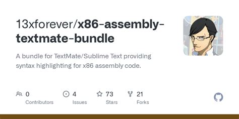 Github Xforever X Assembly Textmate Bundle A Bundle For Textmate Sublime Text Providing