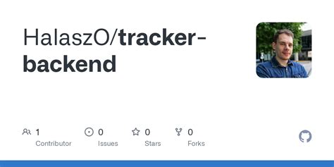 Github Halaszo Tracker Backend