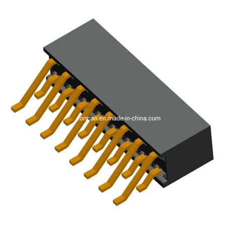 200 Mm Female Header Single Row Smt Smd Type Pcb Connector Female