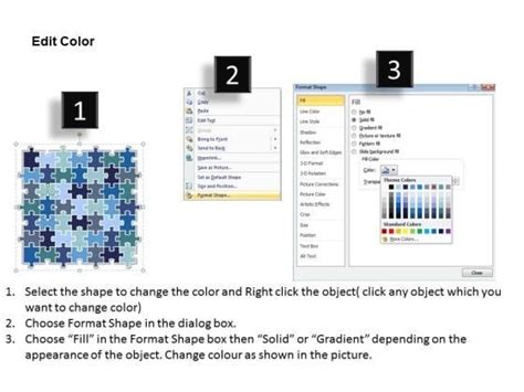 Consulting Diagram 49 Pieces 7x7 Rectangular Jigsaw Puzzle Matrix Strategy Diagram