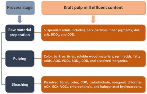 Sustainability Free Full Text Minimization Of Environmental Impact Of Kraft Pulp Mill