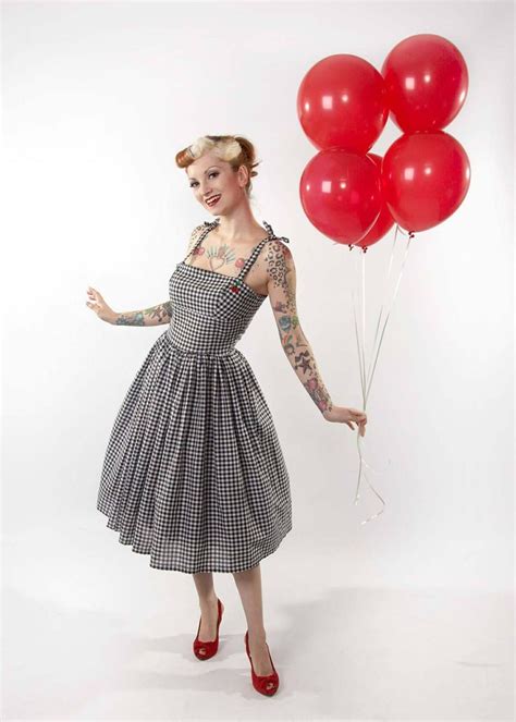 Cherry Dollface Frock And Frill Alternative Fashion Pinup Photoshoot