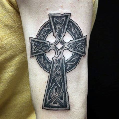 Celtic Cross Tattoos For Guys Bold Symbolism And Timeless Style