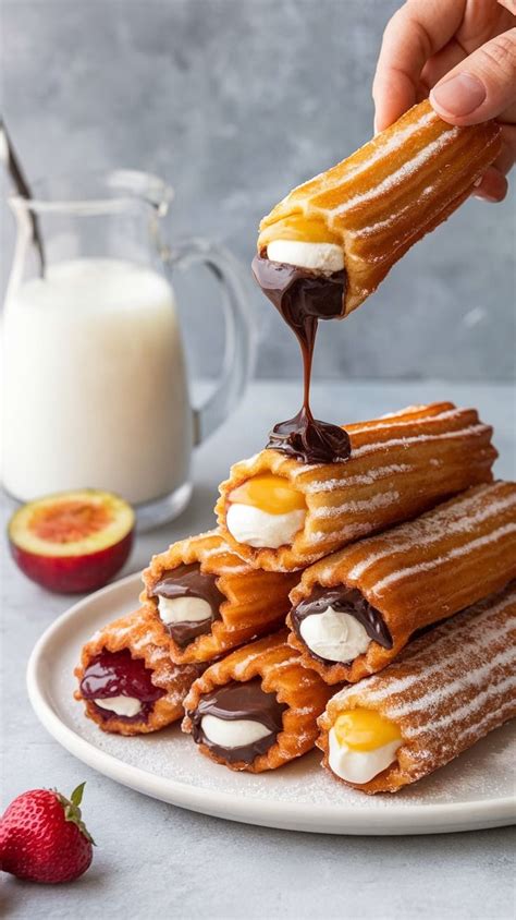 8 Delicious Fillings For Your Churros Cream Filled Churros In 2025