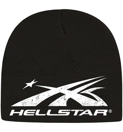 Hellstar Hellstar Beanie Black Fw23 Us