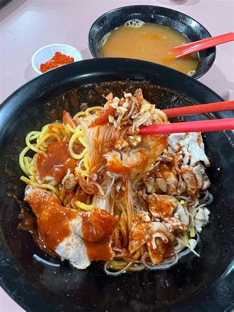 Mei Ling Market Dry Prawn Mee