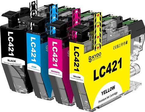 Skydo Lc421 Compatible Para Brother Lc421 Lc 421 Lc421val Cartuchos De