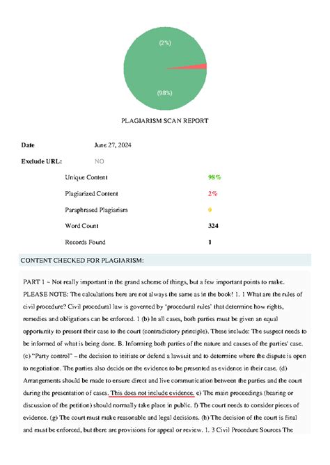 Unplagiarized Paper Plagiarism Scan Report Date June 27 2024 Exclude