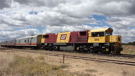 The Westlander Train At Charleville Queensland Youtube