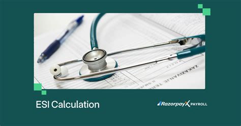 Explained ESI Calculation ESI Contribution Examples Razorpay Payroll