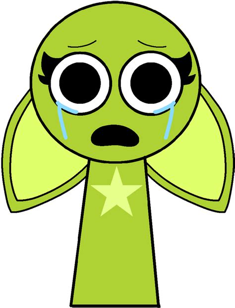 The Lime V Crying In Sprunki Style By Gamerdiana On Deviantart