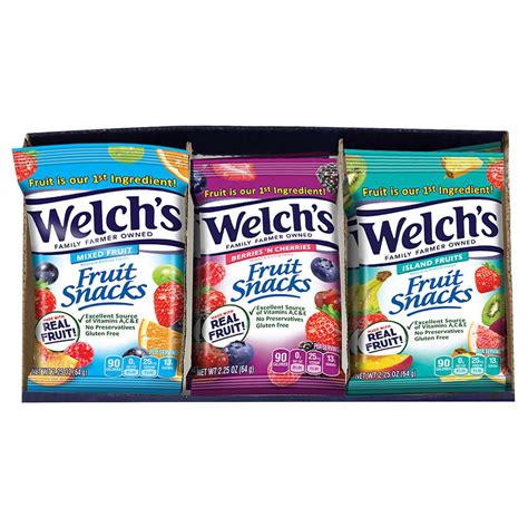 Welchs Fruits Snacks 16 Count Twenty Six Distributors