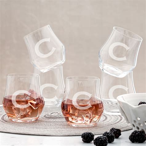 Personalized Crystal Cocktail Glasses Great House Warming T The