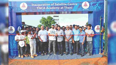 Tnca Academy To Set Up Centres In Theni And Tirupur