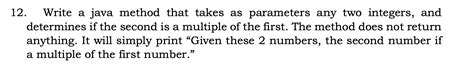 Solved Write A Java Method That Takes As Parameters Any Chegg