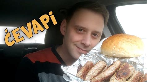 🚗 Delicious Ćevapi ĆevapČiĆi Mukbang Tasty Grilled Meat Sounds 🍽️ Youtube