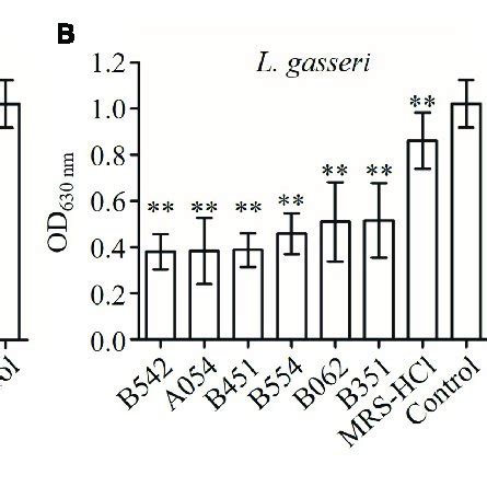 Inhibition Effects Of Cfs From Different Lactobacillus Strains On