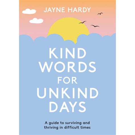 Kind Words For Unkind Days Popular Book Company Pte Ltd