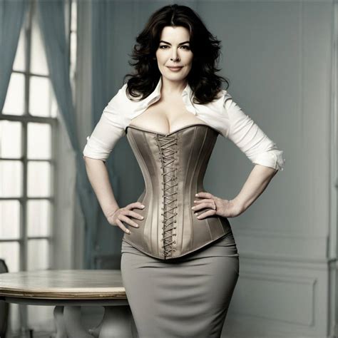 Nigella Lawson Corset Full Body Beautiful Sexy By Chechirethecat On