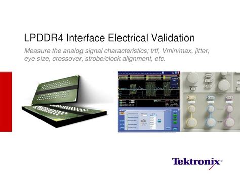 Pdf Lpddr4 Interface Electrical Validation Memcon · Lpddr4