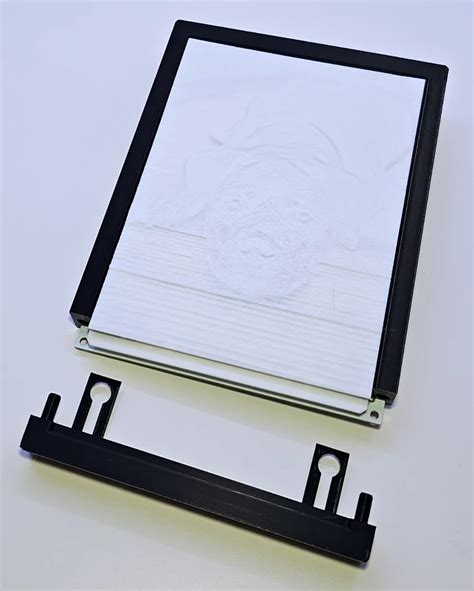 Optimierter Litho Rahmen Für Bambu Cmyk Led Platine Kostenloses 3d Druckmodell Makerworld