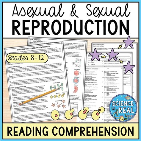 Asexual And Sexual Reproduction Amoeba Sisters Video Handout Science