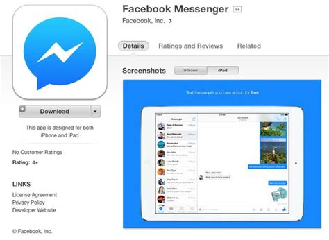 Facebook Messenger Arrives On The Ipad In Its Full Glory