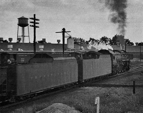 Prr 2 10 4 J Class With An Auxiliary ‘coast To Coast Tender Thats 33 Tons Of Coal And 42 000
