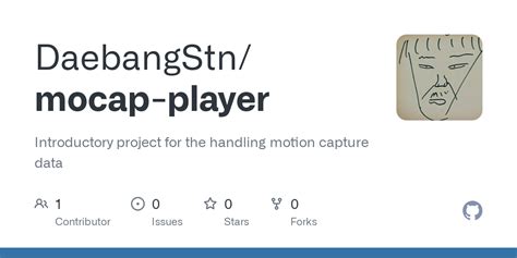 Github Daebangstn Mocap Player Introductory Project For The Handling Motion Capture Data