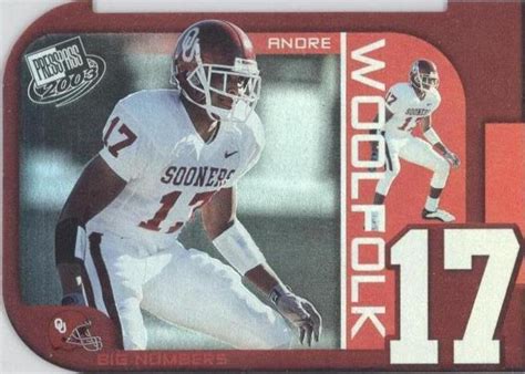 2003 Press Pass Andre Woolfolk Bn 35 For Sale Ebay