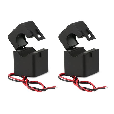 2x Current Transformer 100a 100ma Ac Current Sensor Split Core Amp