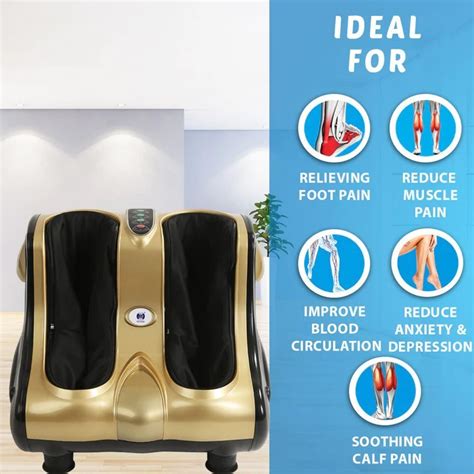 Jsb Hf05 Pro Leg Foot Massager Machine With Kneading Vibration