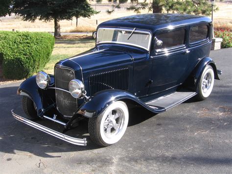 Chopped All Steel 32 Ford Tudor The Hamb
