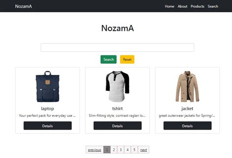 dummy amazon clone with bootstrap and react