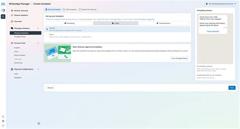 Create Message Template In Whatsapp Manager And Sync To Sendwo