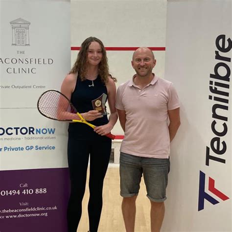 Lara Newton England Squash Awards Shortlist 2022 Lexden Rackets And Fitness Club