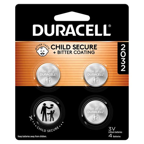 Duracell 2032 3v Lithium Battery 4 Pack At Discount Builders Supply