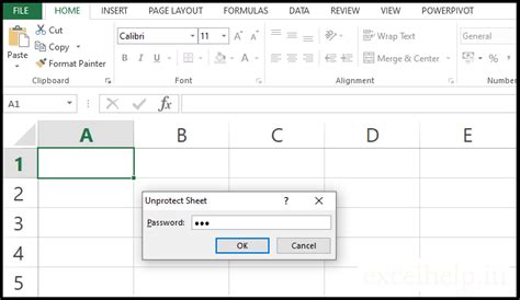 Protect Worksheet In Excel Excel Help