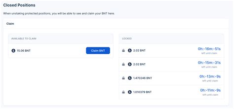Claim BNT Does Not Move Over Once Countdown Is Done Issue Bancorprotocol Webapp GitHub