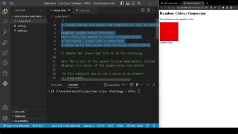 Converting Pseudo Code To Html Css And Javascript Part 2 Basic Javascript Youtube