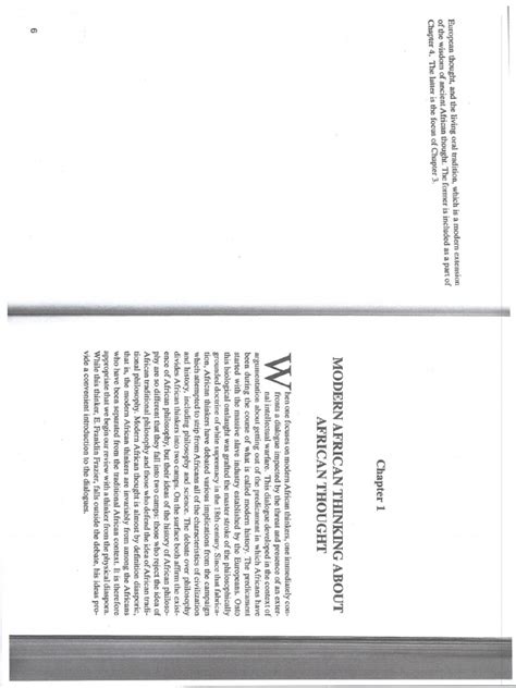 Jacob Carruthers Modern African Thinking About African Thought Pdf