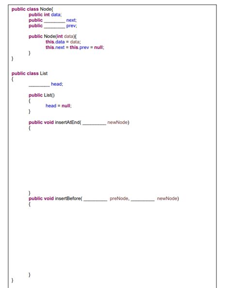 Solved 3 Lets Assume That The Following Node And List
