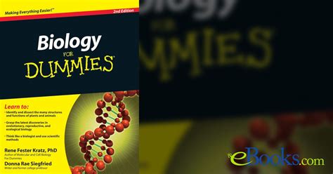 Biology For Dummies 2nd Ed By Rene Fester Kratz Ebook