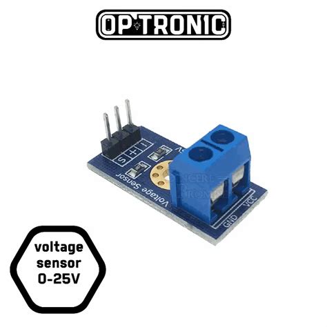 Dc Voltage Sensor Module 0 25v Op Tronic