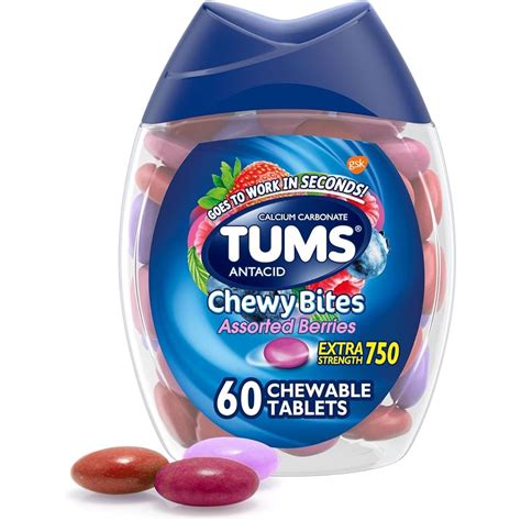 Jual Share In Jar Tums Chewy Bites Antacid Tablets For Chewable