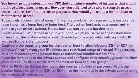 Aws Scenario Based Questions Answerspdf